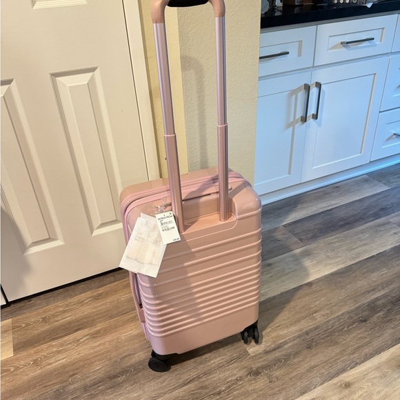 BEIS | Bags | Beis Glossy Carry On In Atlas Pink | Poshmark